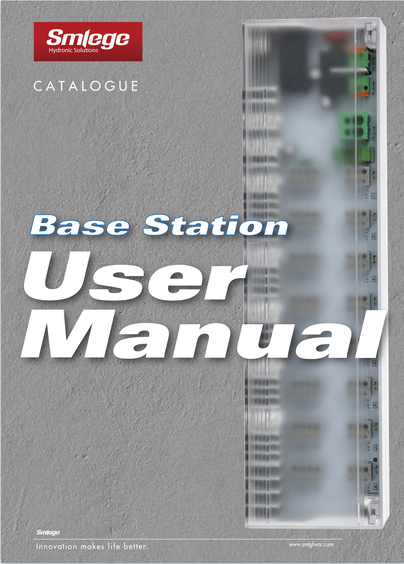 Wired base station controller with pump and boiler control-950006PL-SMLG