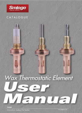 Wax thermostatic element-LG044X-SMLG